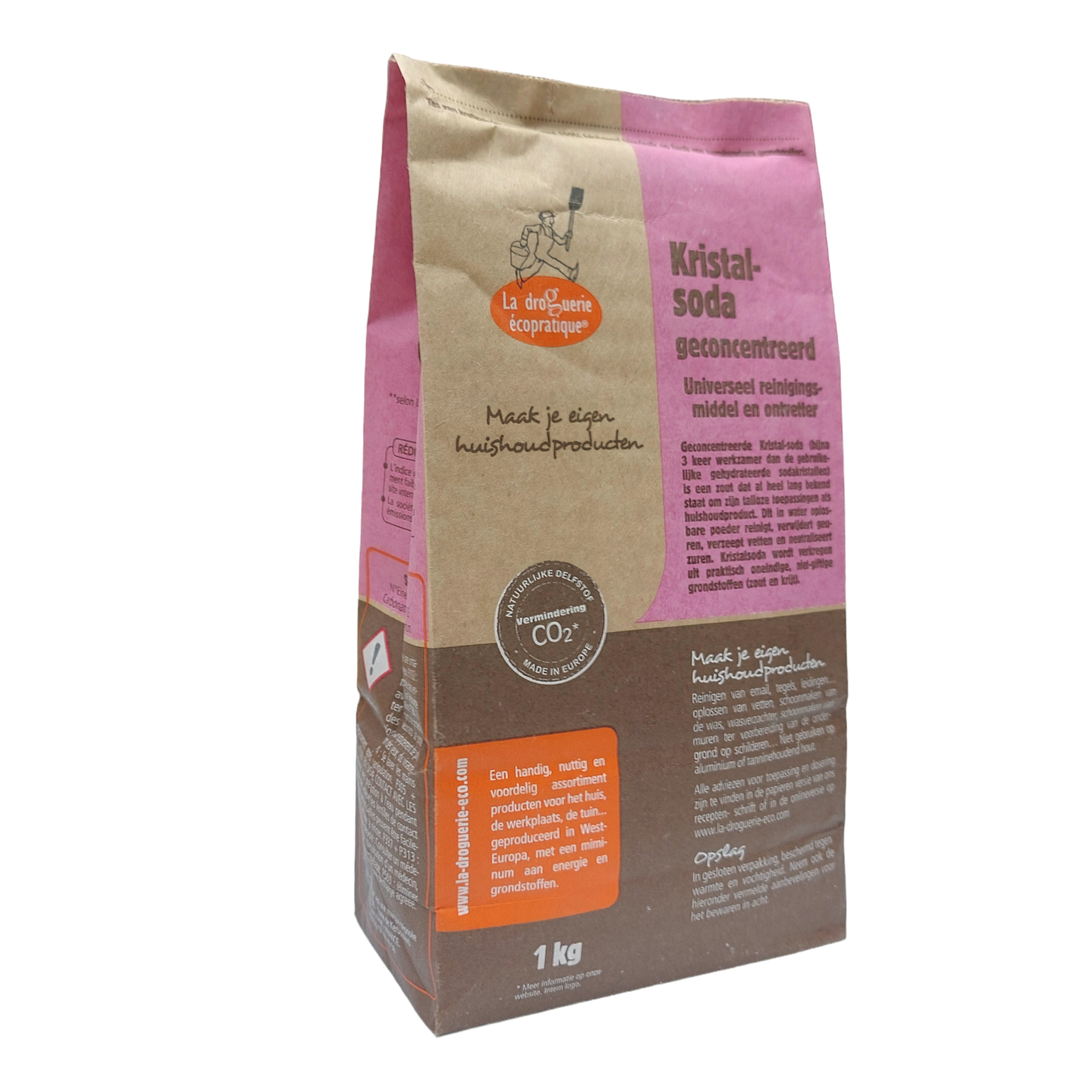 Kristal soda / natriumcarbonaat - 1 kg